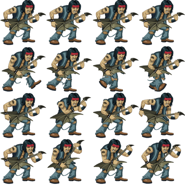 2D Sprites Works – Blackant Master Studio